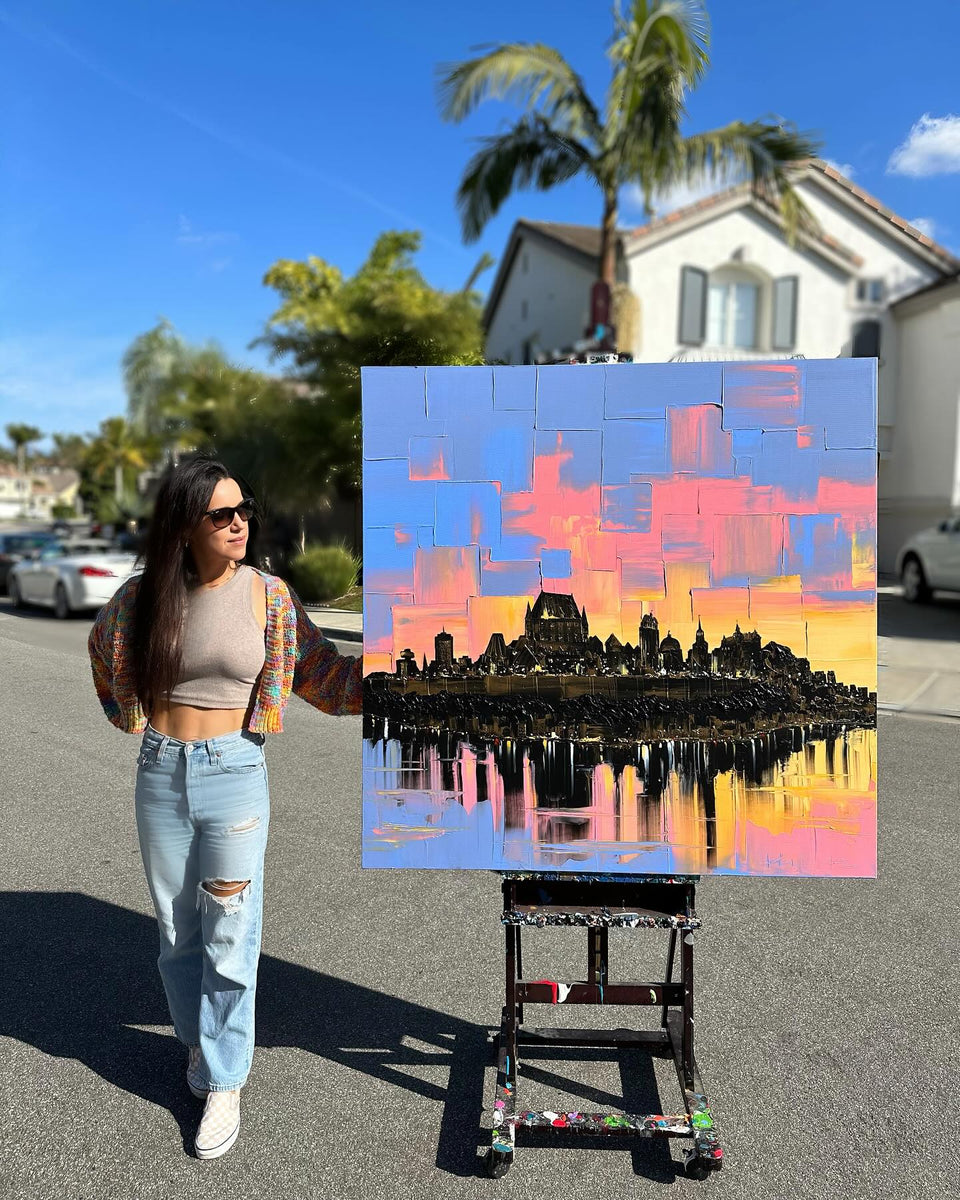 Collection d’œuvres de Joëlle Blouin - Urban Cubism et Abstractions ...